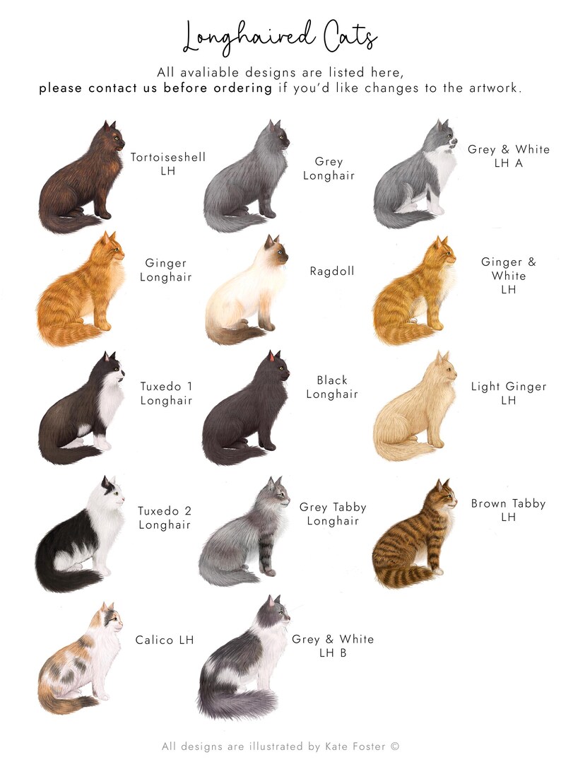 Personalised Cats 40th Birthday Card for Her | Daughter, Granddaughter ...