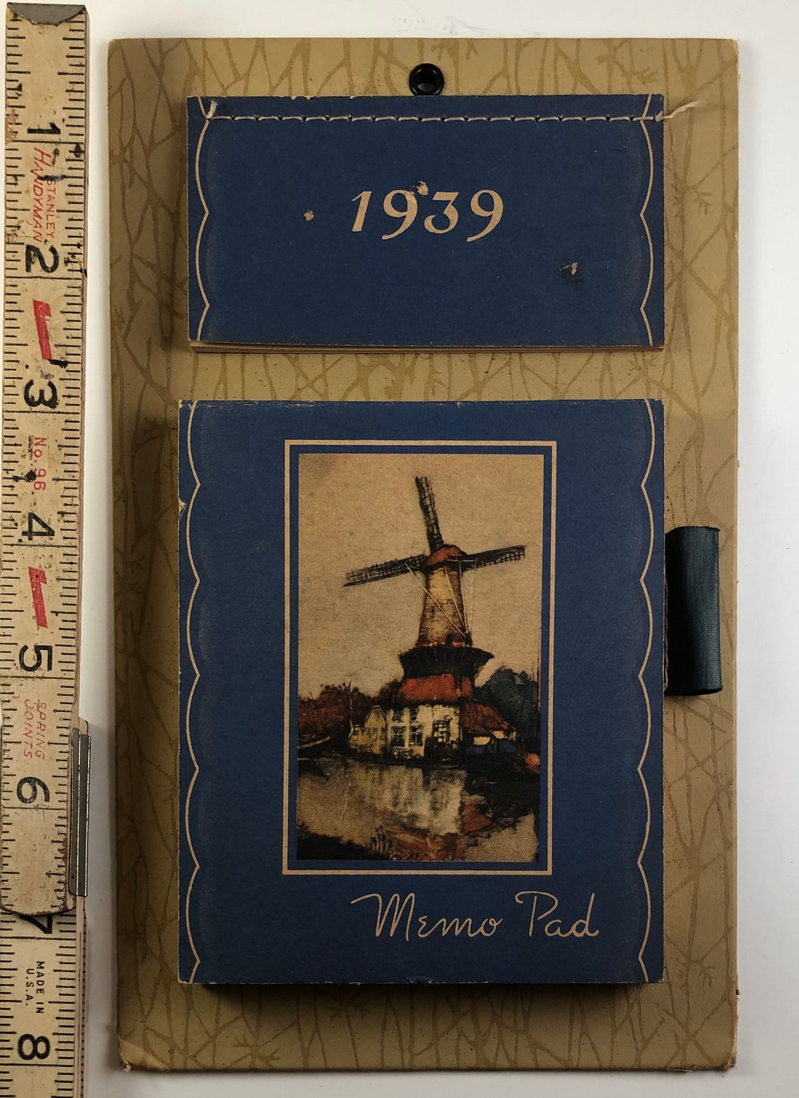 Vintage Memo Pad - 1939 - Etsy