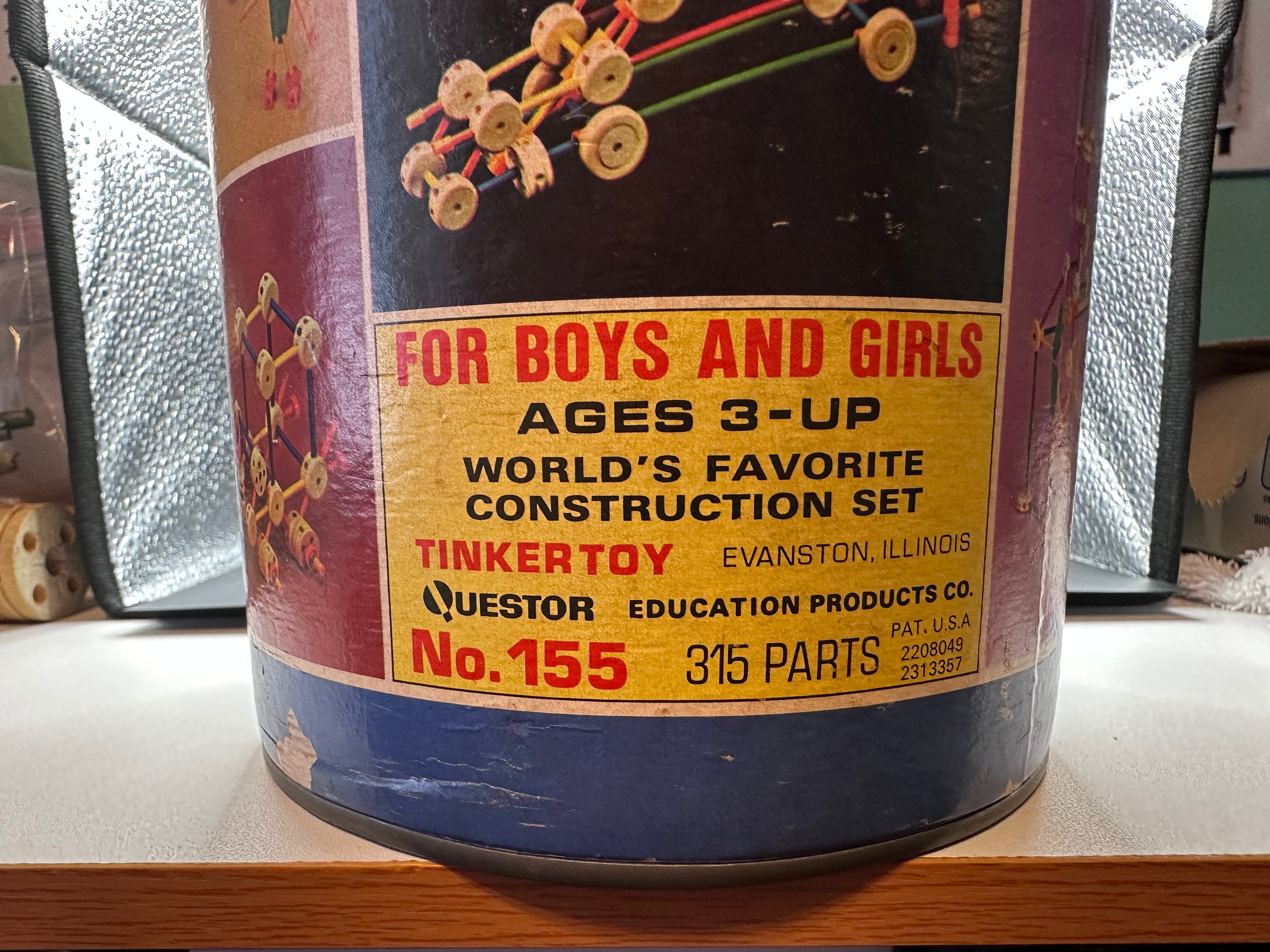 1959 Tinker Toy Giant Engineer Set - Etsy