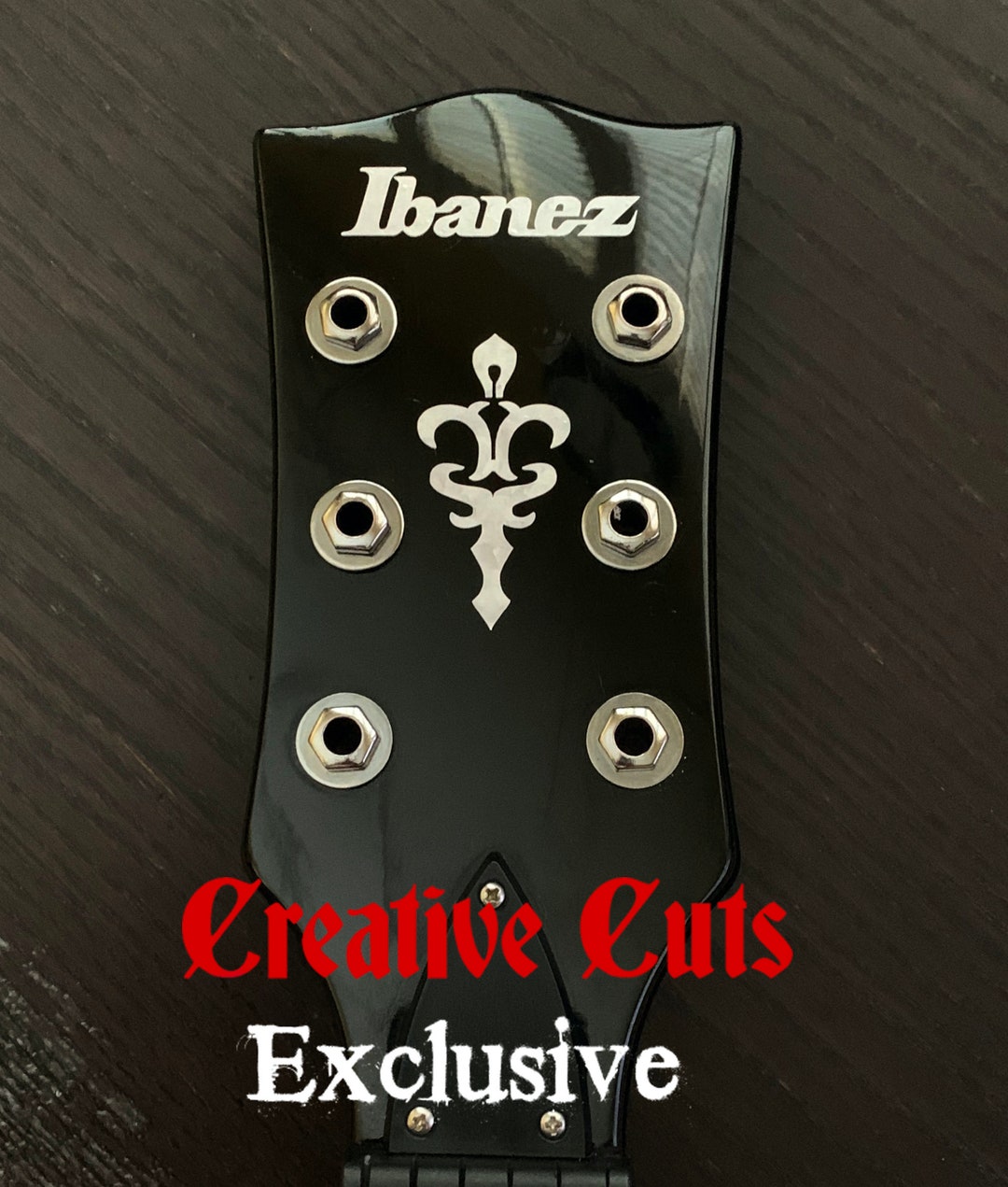 Ibanez ART Style Guitar Headstock MOP Decal Set Perfect for Restoration ...