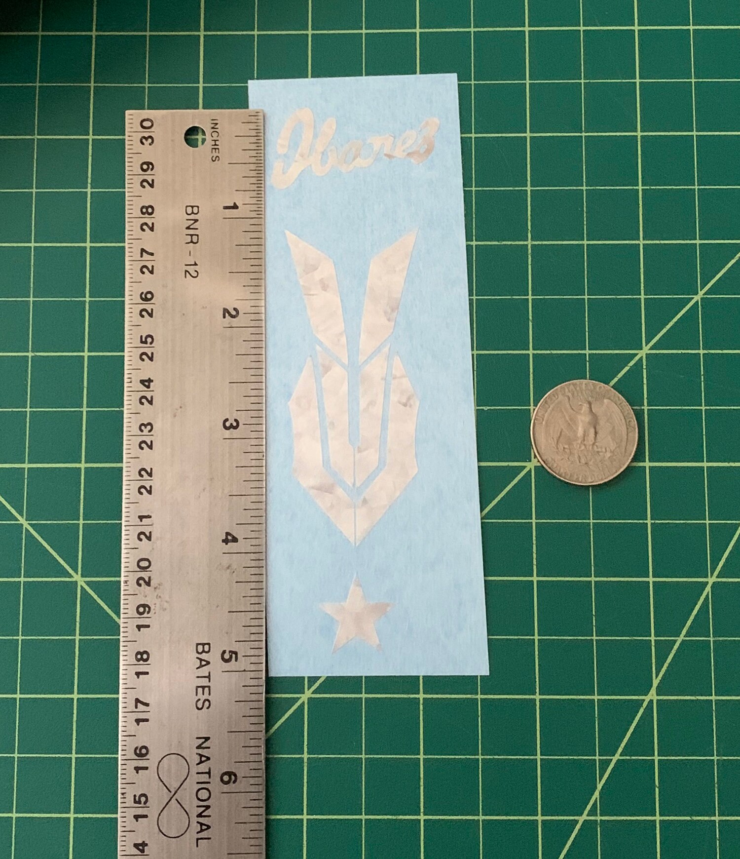 Ibanez Fujigen Lawsuit Era Vintage Guitar Headstock MOP Decal Set ...