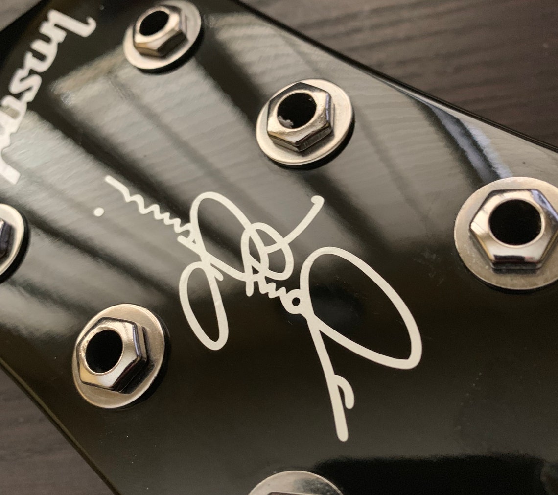 Tony Iommi SG Sig Headstock Mop Decal Other Material and - Etsy Canada