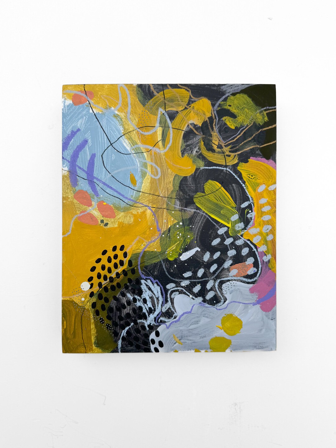 You Seem Excited I - 10" X 8" - Original Art - One-of-a-kind Abstract ...