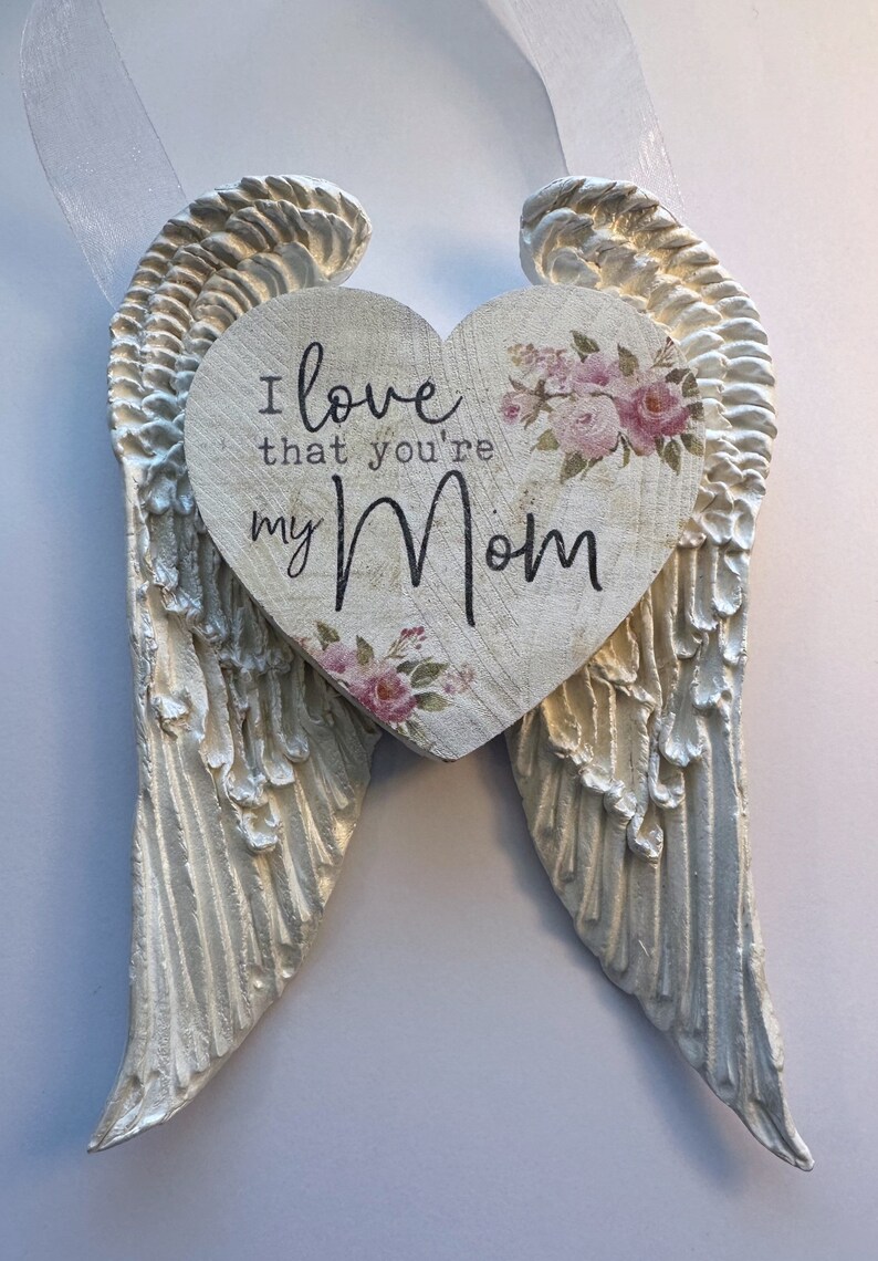 Unique Personalized Mother’s Day Guardian Angel Wings - Etsy