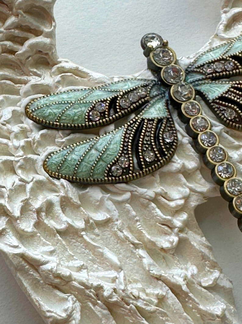 Dragonfly Angel Wings Wall Decor Hand Sculpted Angel Wings - Etsy