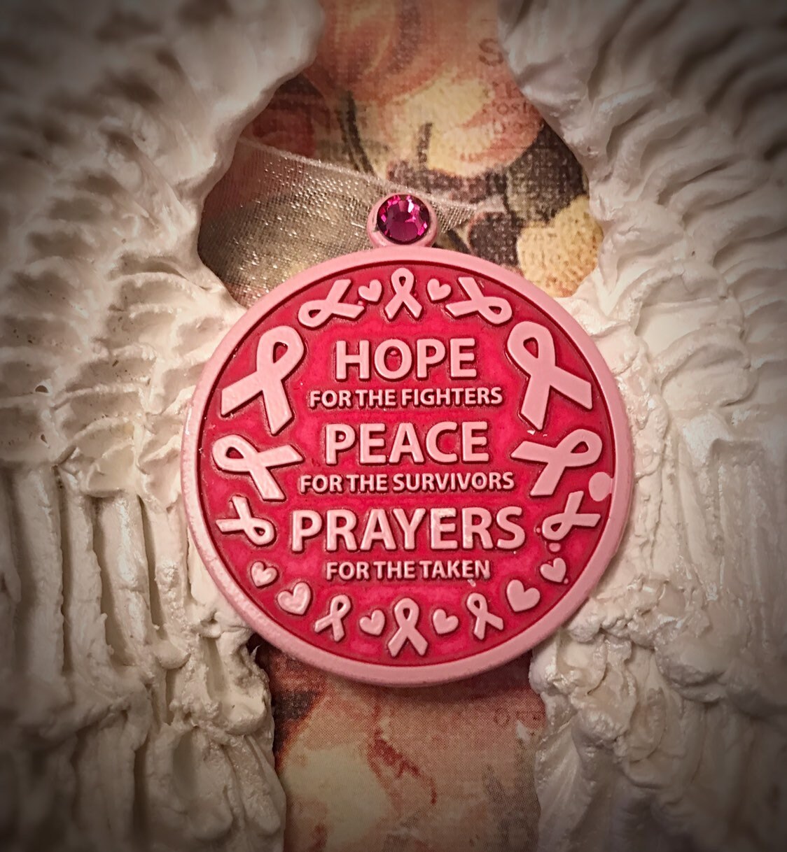 Breast Cancer Angel Wings Survivor/guardian - Etsy
