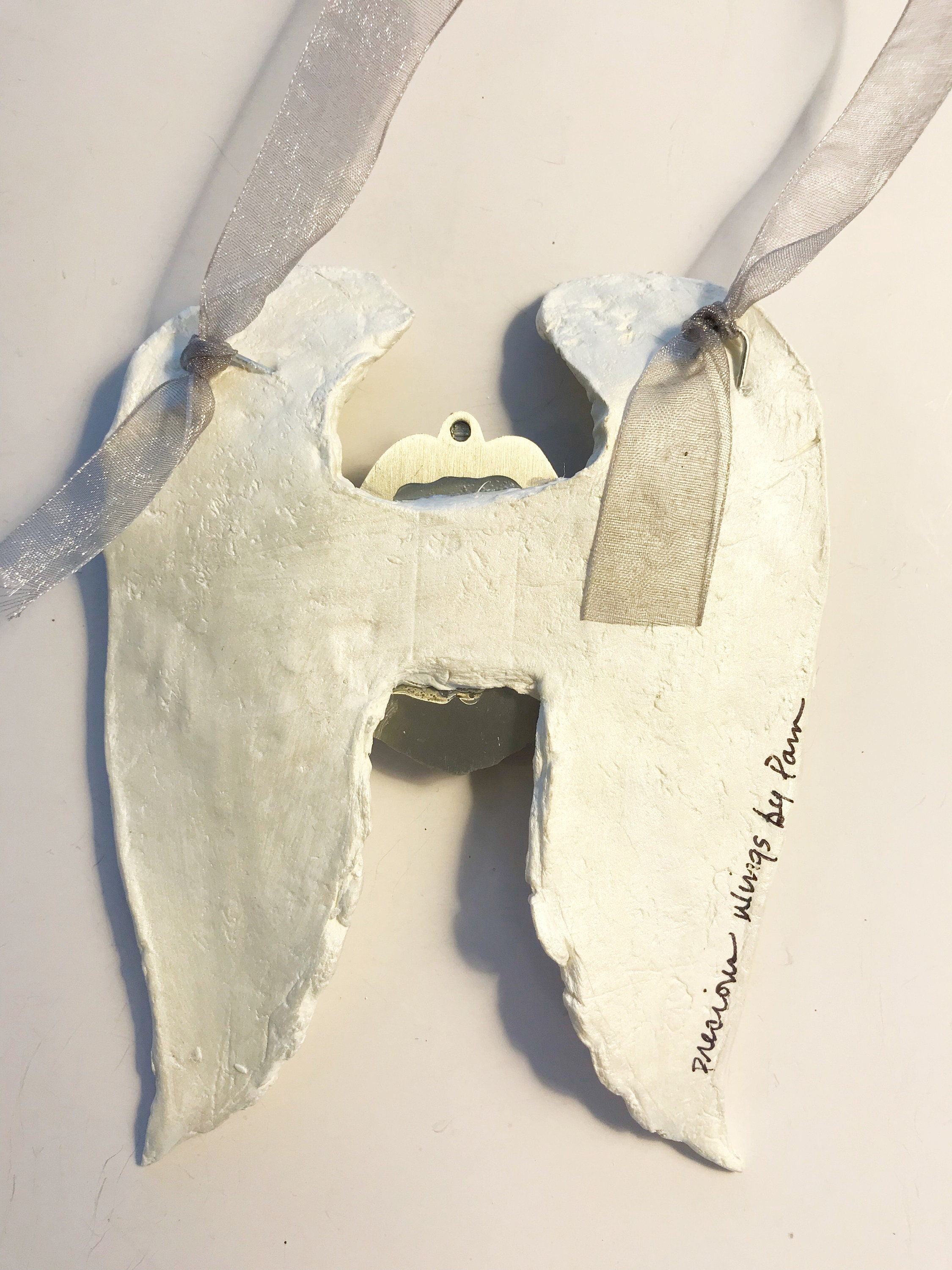 Police Officer Angel Wings Hand Sculpted From Clay Guardian | Etsy