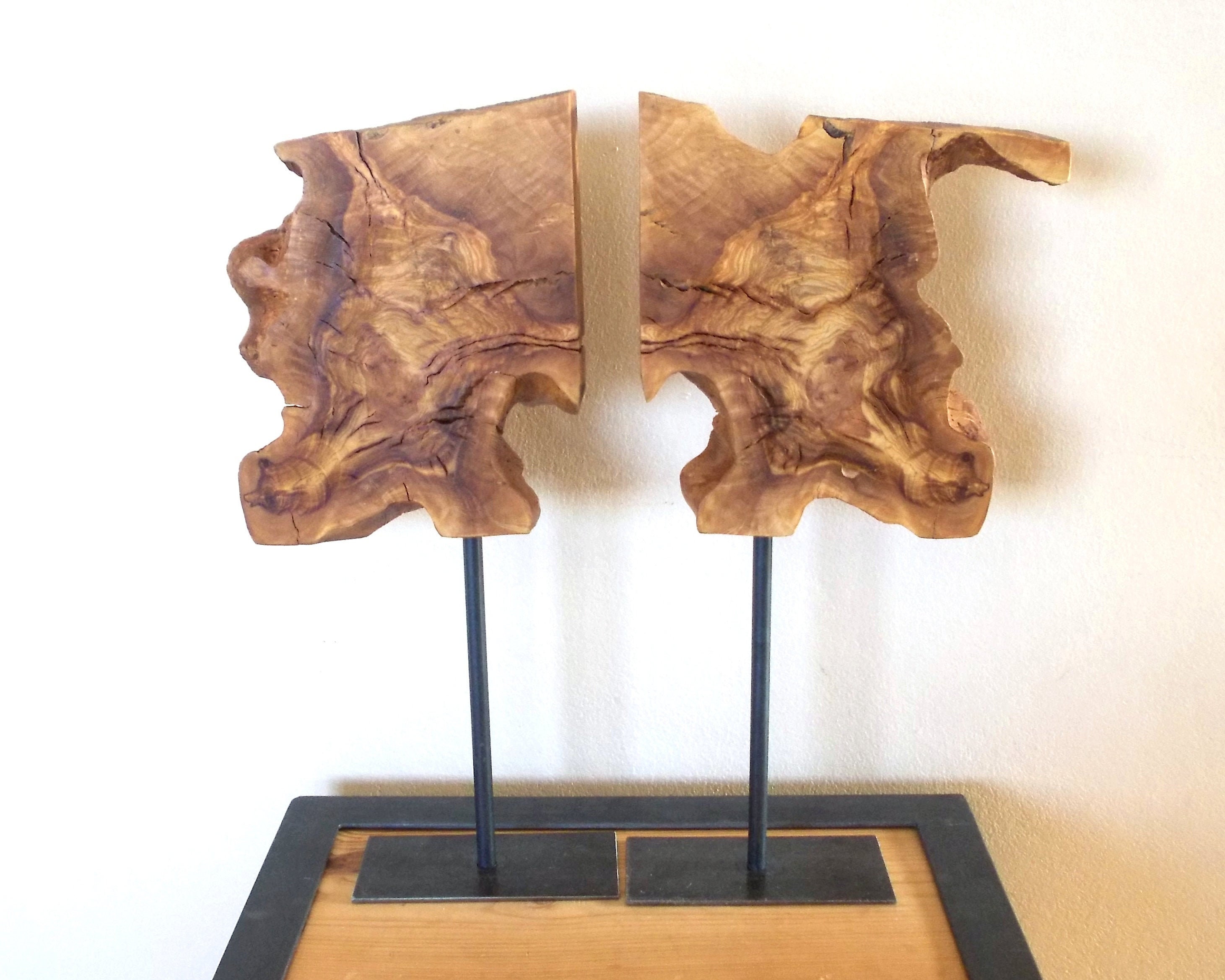 Sculpture Wood Art tabletop sculpture tabletop art wood art | Etsy