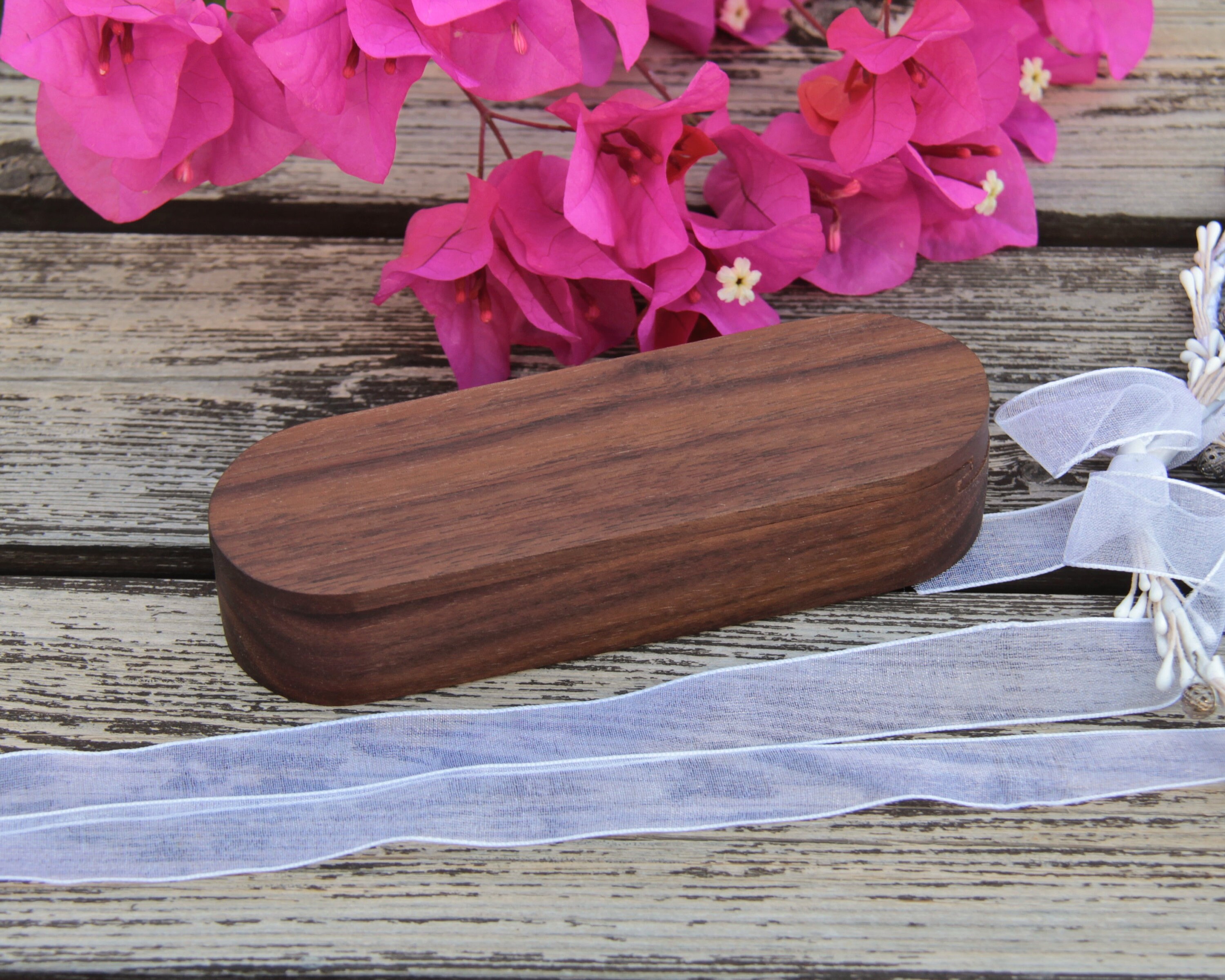 Rustic Ring Bearer Box Reclaimed Wood Ring Box Wood Ring Box | Etsy