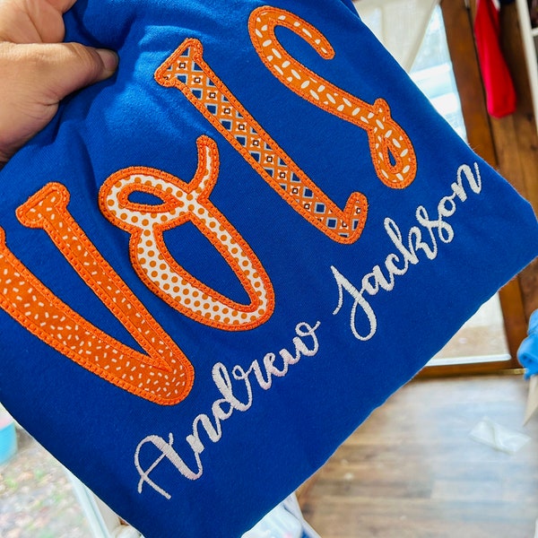 Long Sleeve School Spirit Monogramed Shirts - Etsy