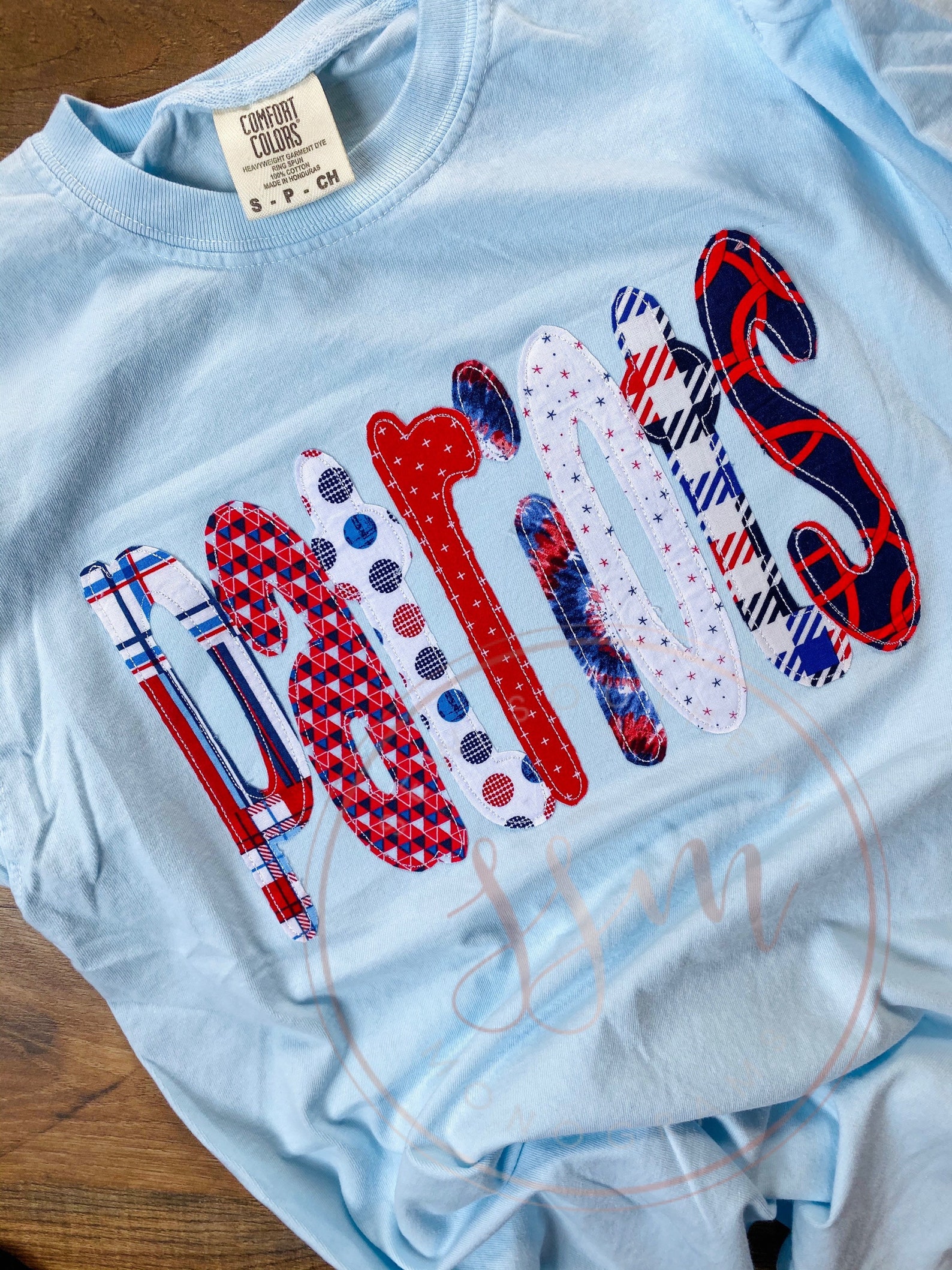 Custom School Spirit Tees Applique Monogram - Etsy
