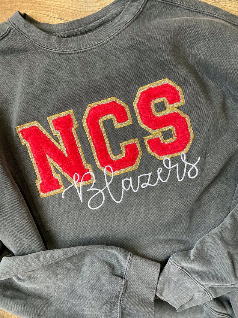 Custom Applique Patch Sweatshirts - Etsy