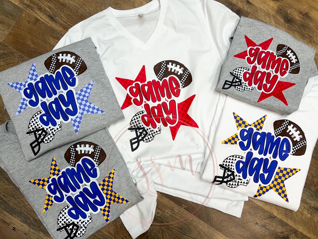 Game Day Tees- Custom School Colors - Etsy