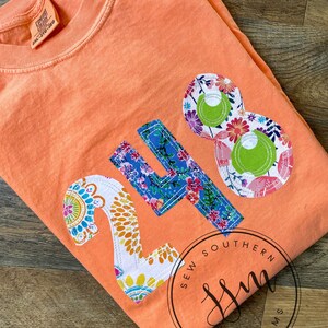 NEW* Zip Code OR Area Code Appliqued Tee - Etsy