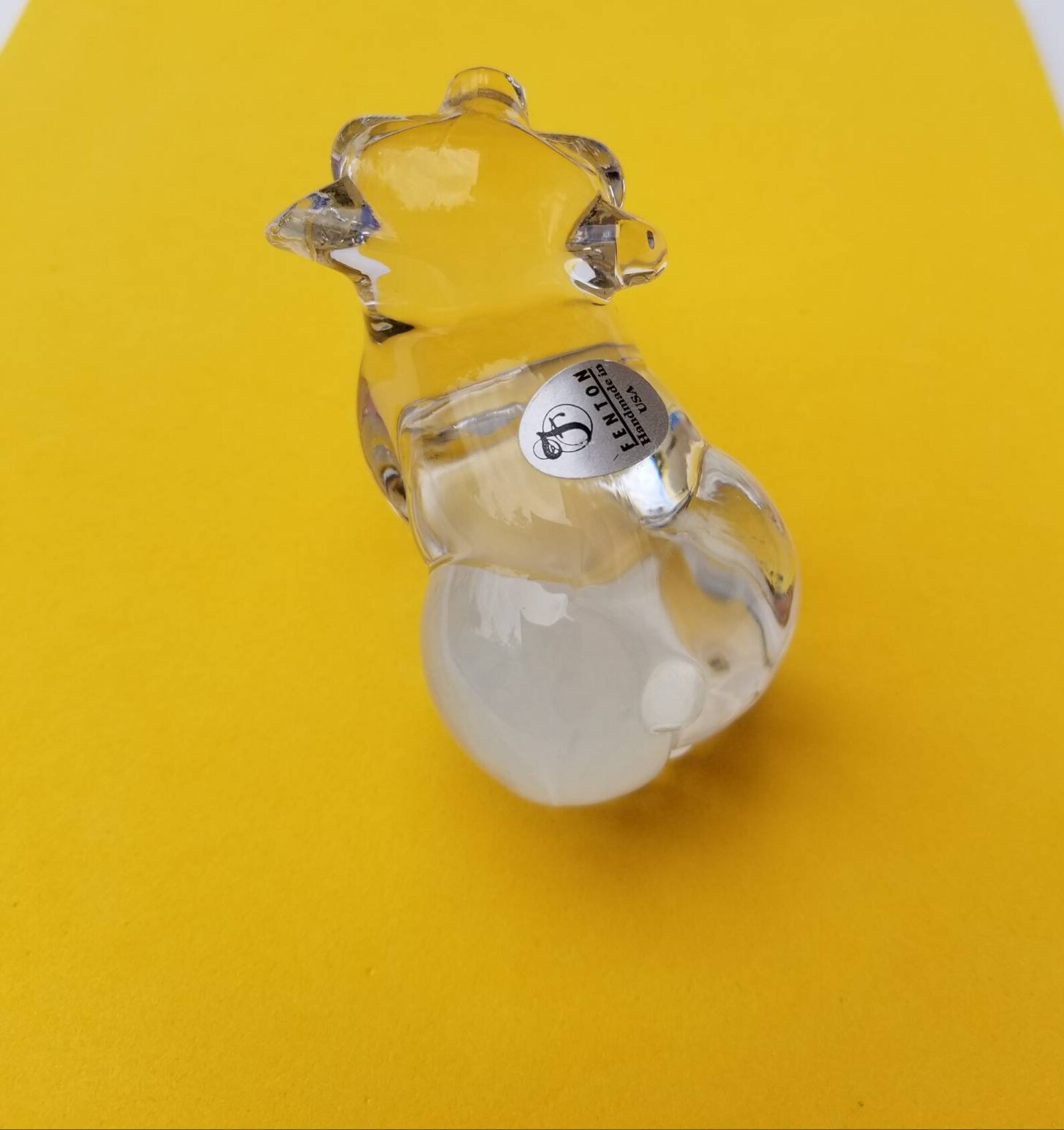 FENTON Art Glass Smiling Pig Collectible FENTON ART - Etsy