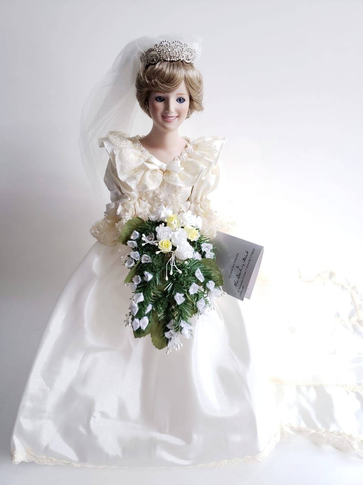 Prince Charles Bridegroom Doll and Princess Diana Bride Doll THE ...
