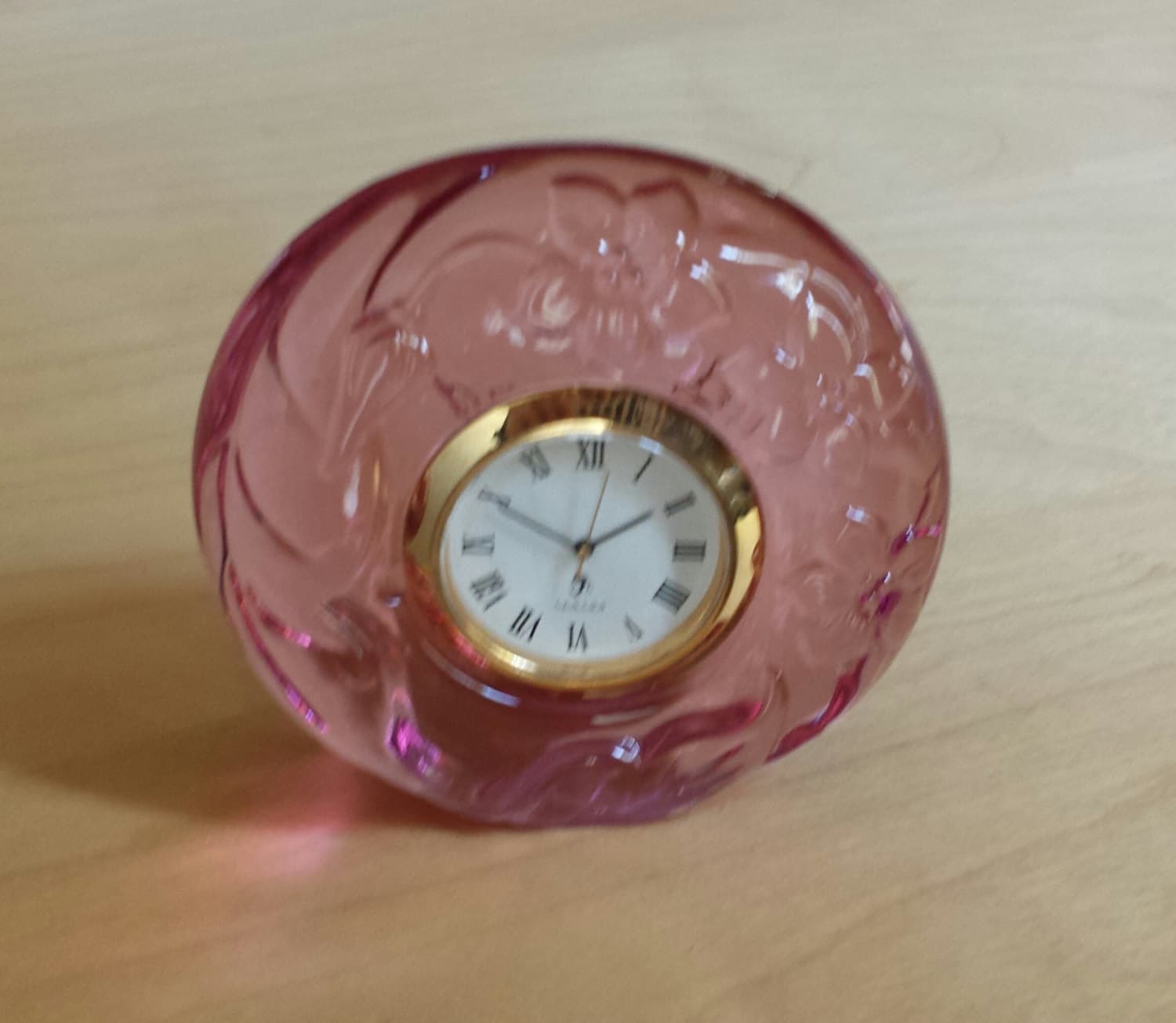 Collectibles Iridescent 3 Available Satin Choice of Fenton Mini Clocks ...