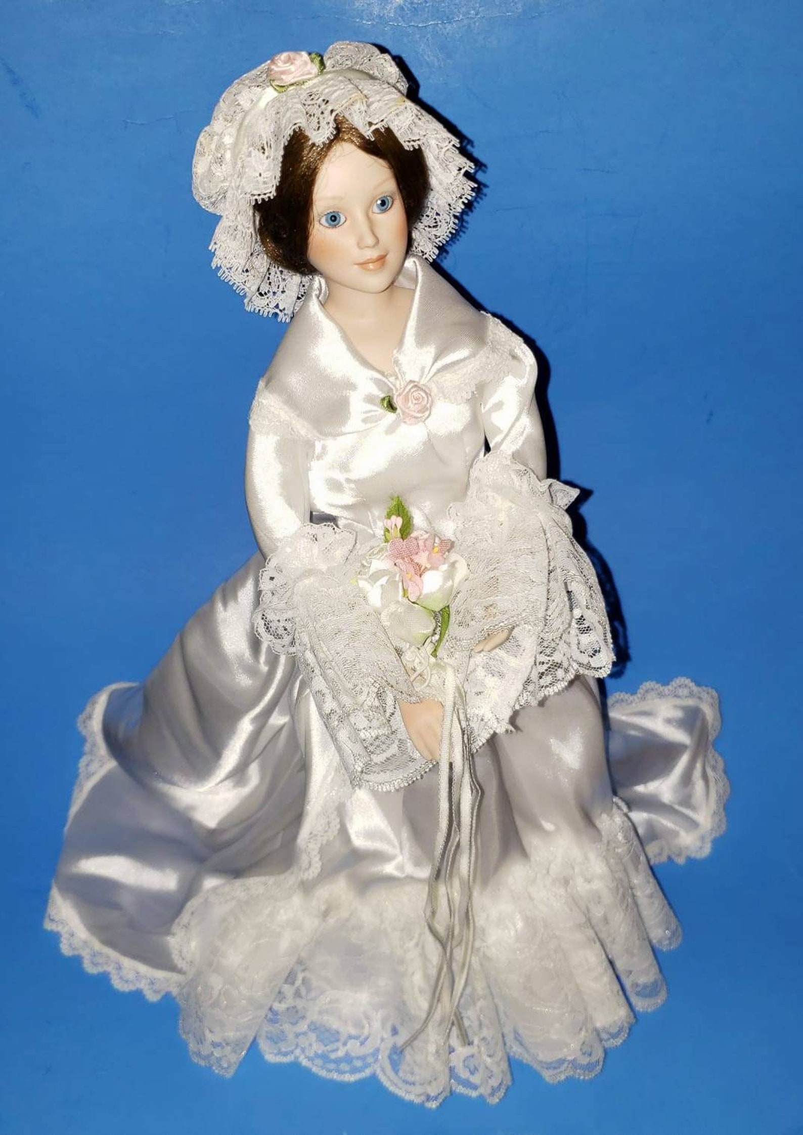 Martha By Judy Belle The Danbury Mint Bride Porcelain Doll Etsy