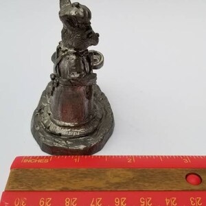 Michael Ricker Pewter Mary Gretchen Rabbit With Cooking Pot Figurine ...