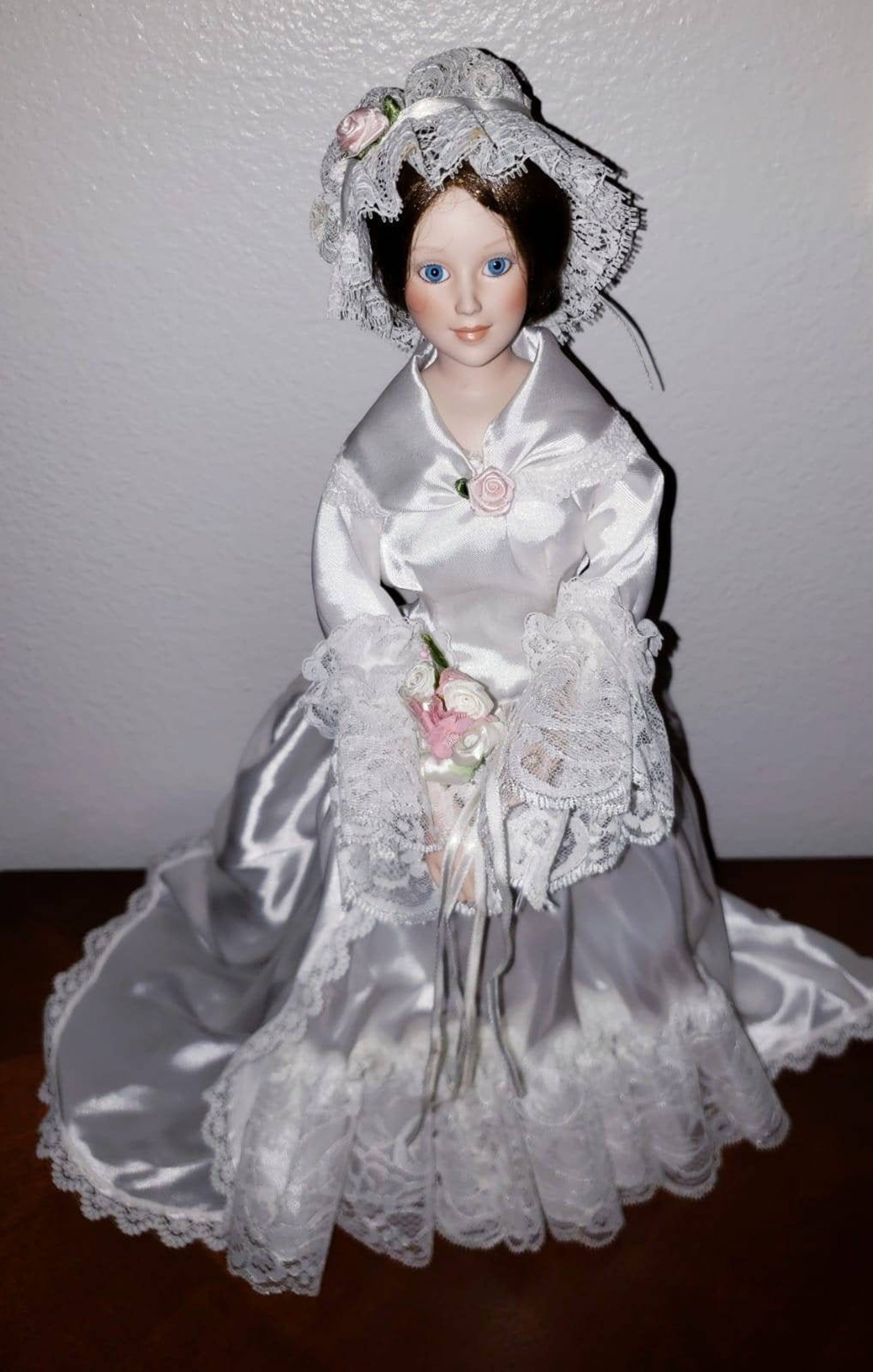 Martha By Judy Belle The Danbury Mint Bride Porcelain Doll Etsy