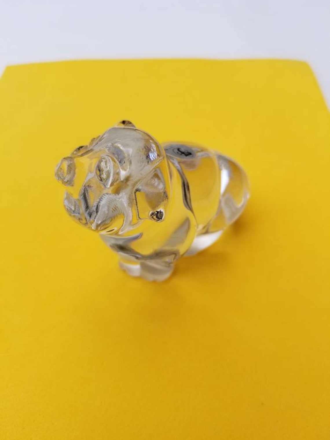 FENTON Art Glass Smiling Pig Collectible FENTON ART | Etsy