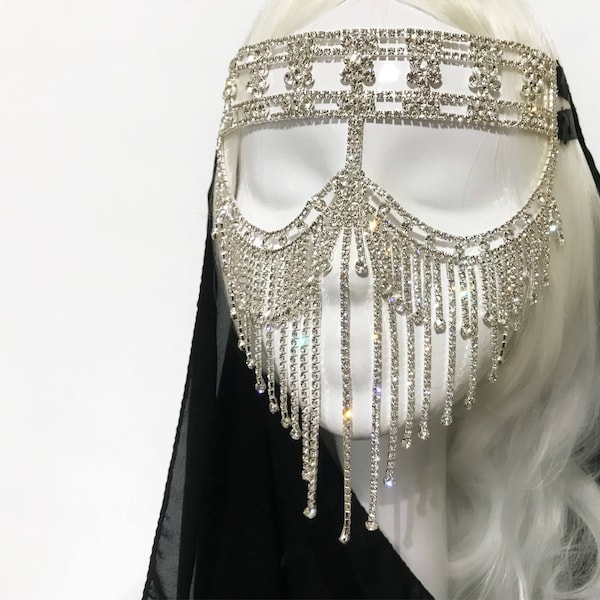 Arabian Face Veil - Etsy