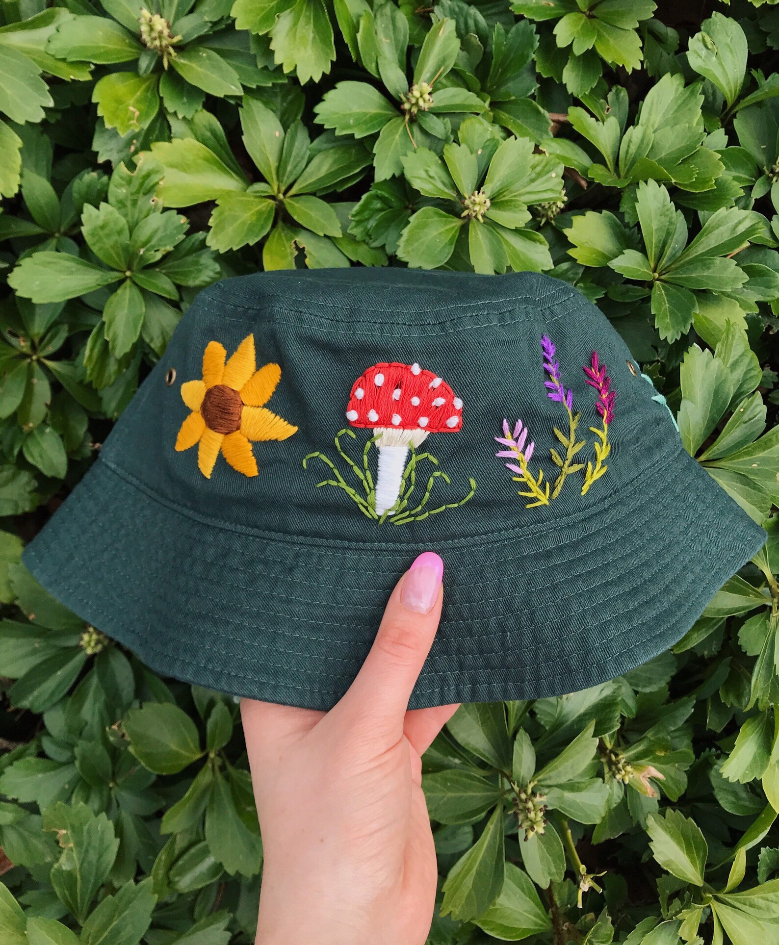 Custom Embroidered Bucket Hat Etsy