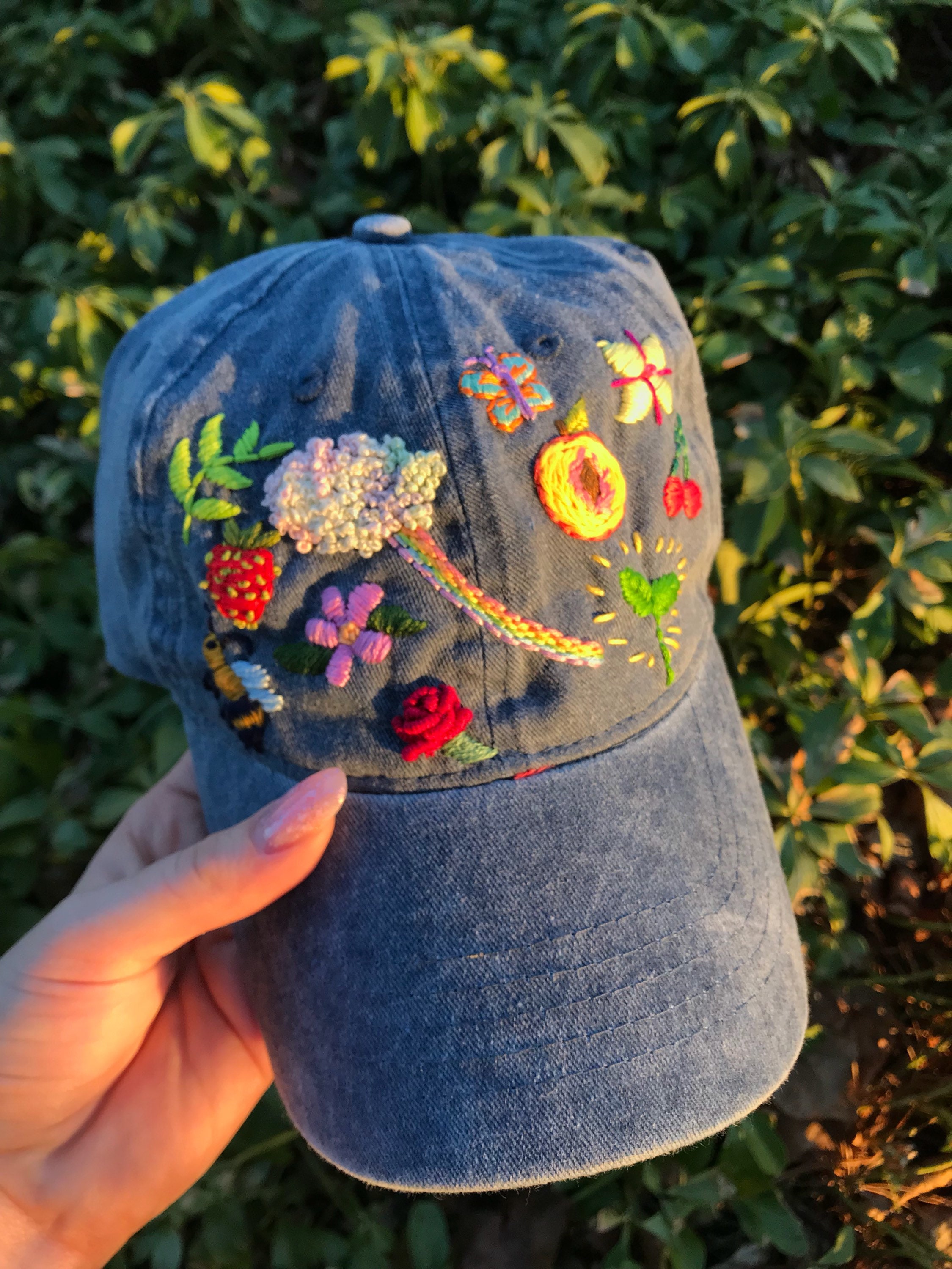 Custom Embroidered Hat | Etsy