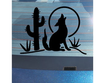 Desert Scene Car Decal - Etsy