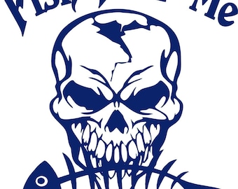 Fish Fear Me Sticker - Etsy