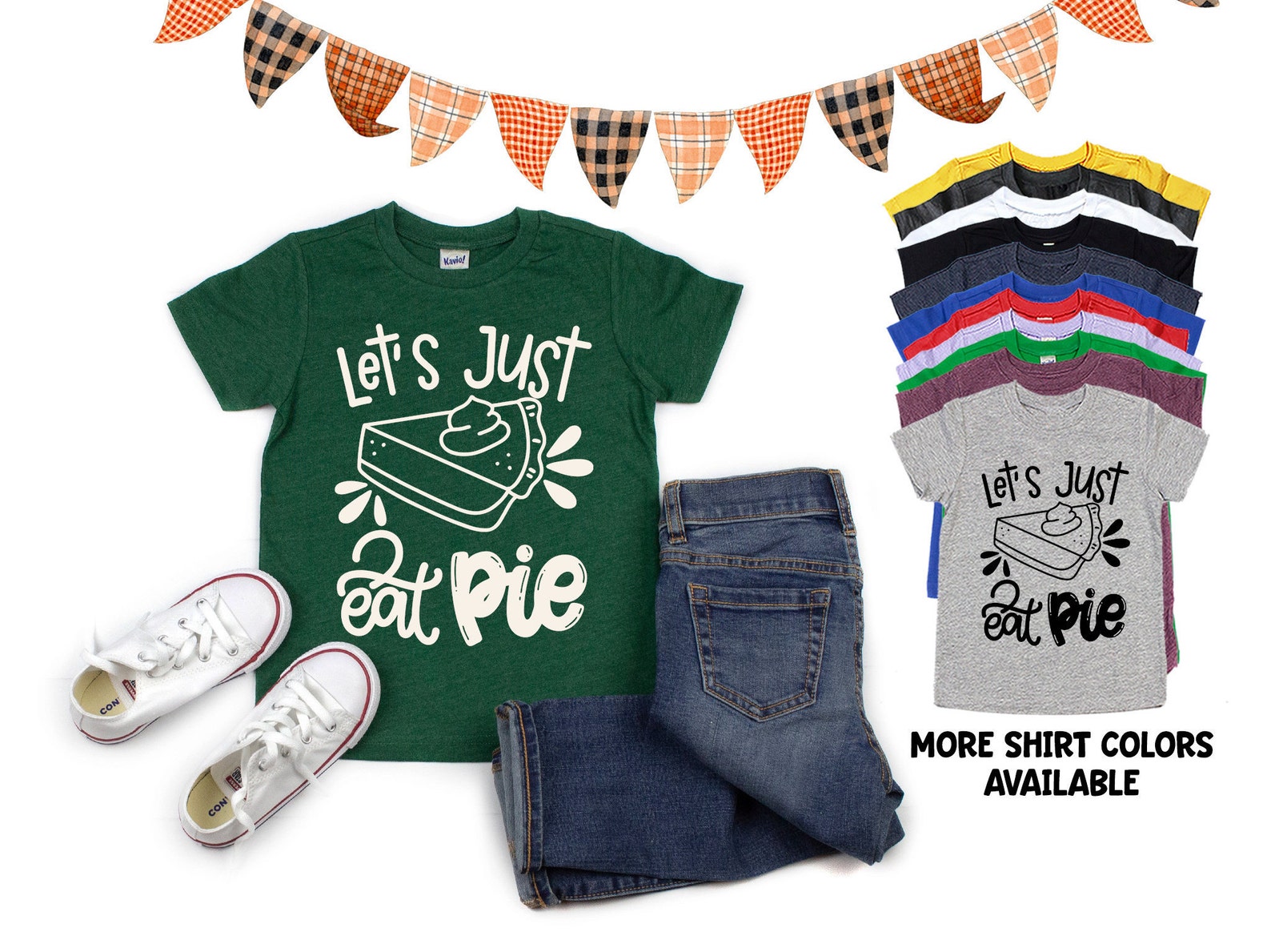 Let's Just Eat Pie Pie Shirts Pumpkin Pie Shirts | Etsy