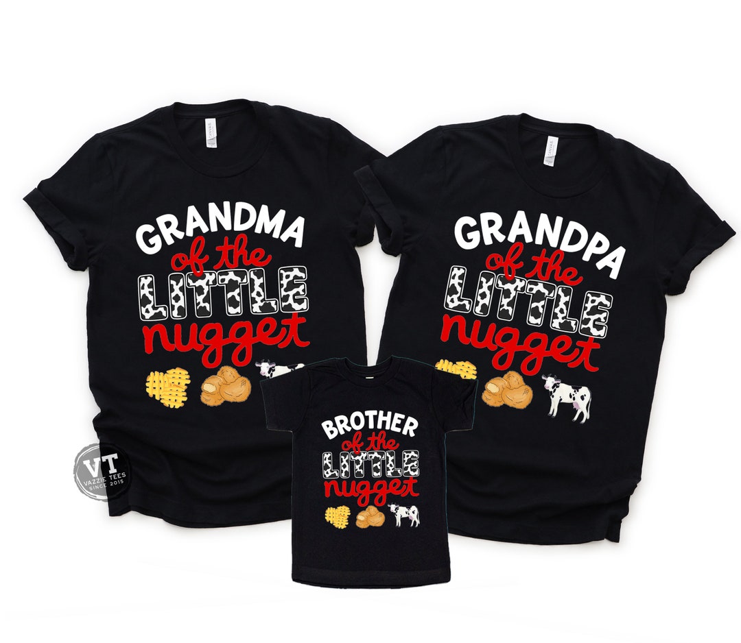 Chicken Nugget Theme Shirt: Matching Family Birthday Shirts - Etsy
