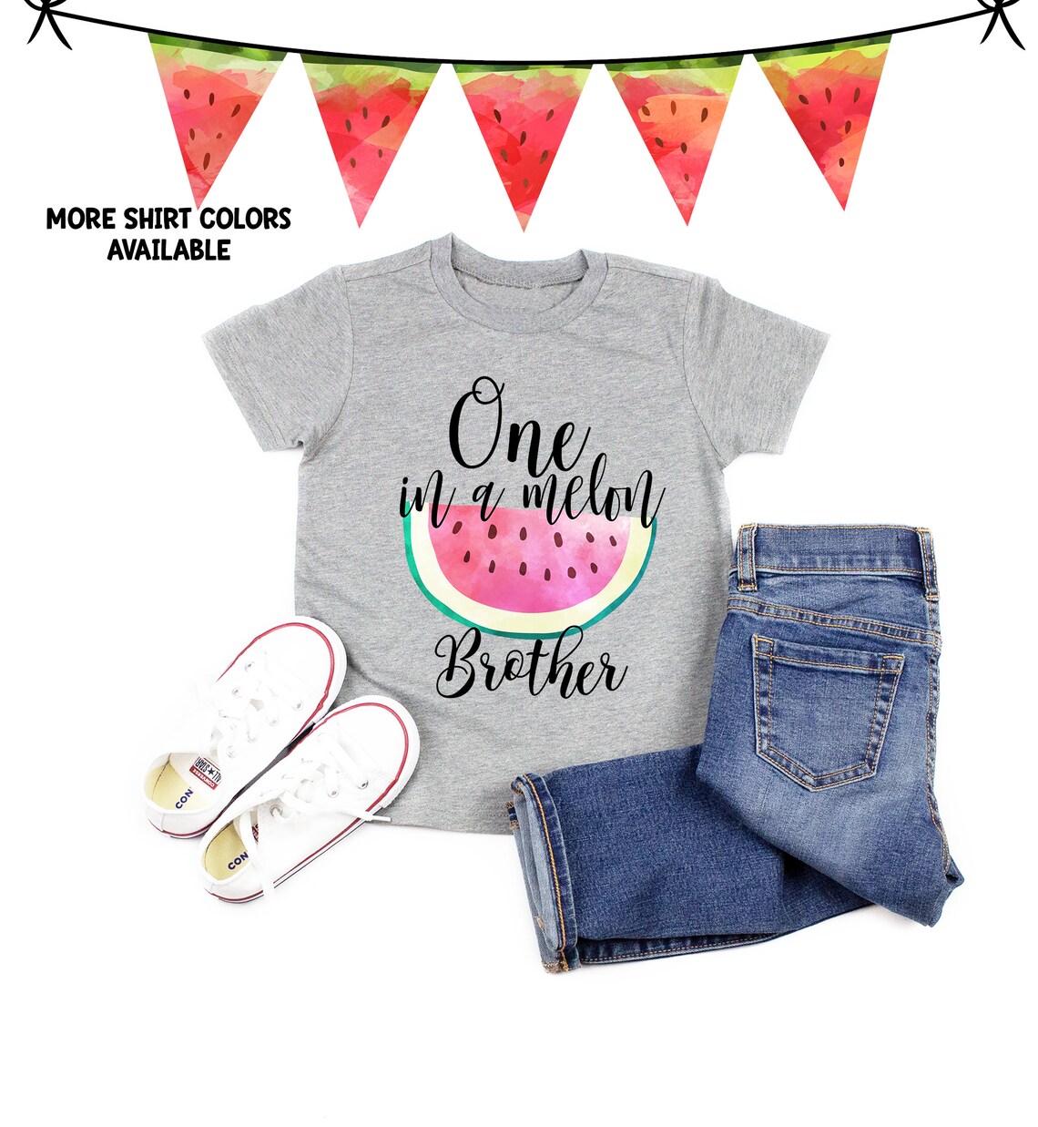 One in a Melon Sister Shirts - Unisex Kids Shirt - Birthday Shirt for ...