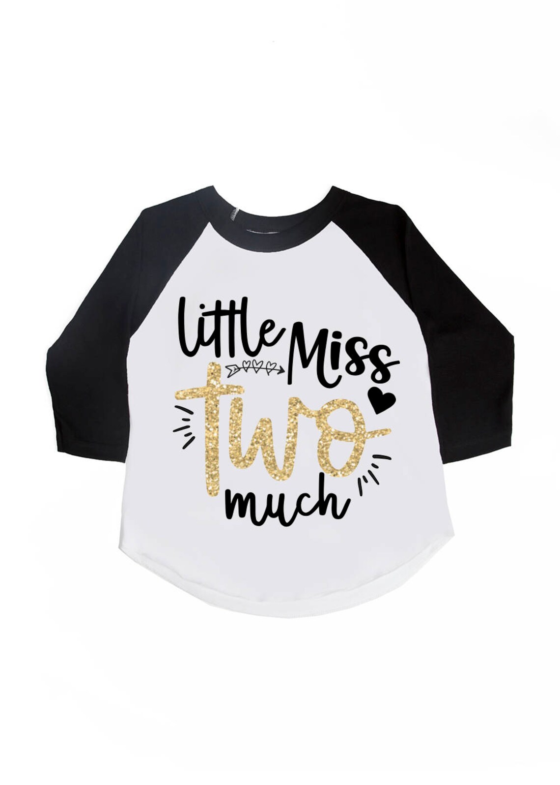 Little Miss Two Much Two Much Two Year Old TWO Toddler | Etsy