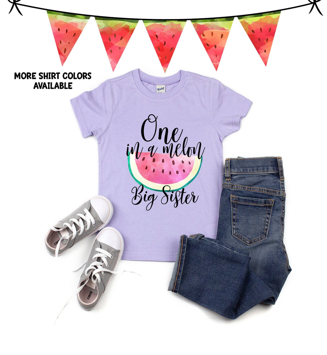 One in a Melon Sister Shirts - Unisex Kids Shirt - Birthday Shirt for ...