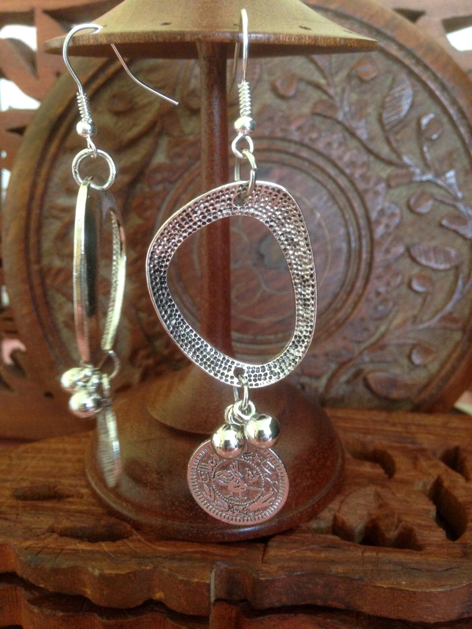 Bohemian Earrings, Ethnic Earrings, Boho Earrings, Tribal Earrings ...