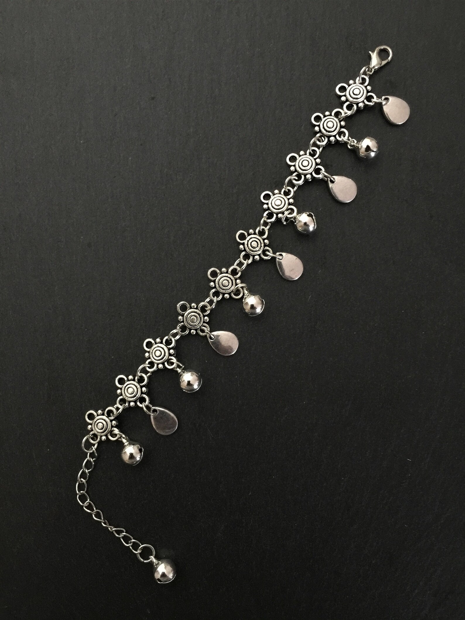Silver Anklet Anklet Bells Anklet Women Anklet Beach - Etsy UK