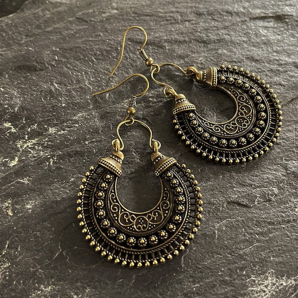 Bohemian Earrings - Etsy