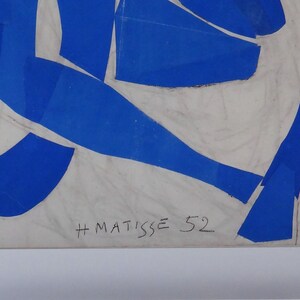 Henri Matisse Blue Nude IV Museum Poster French Painter - Etsy