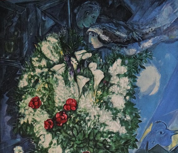 Chagall Lovers Flying