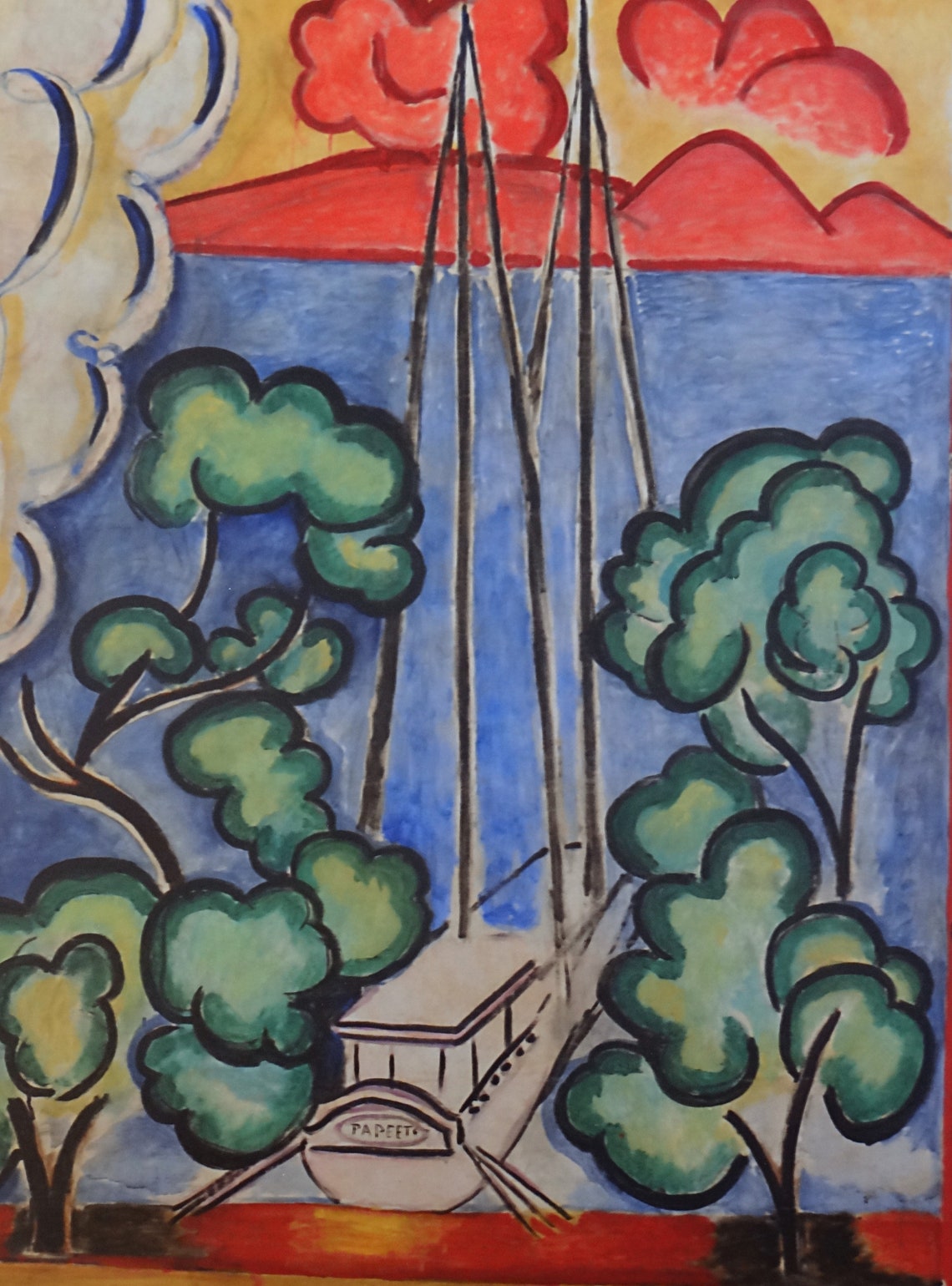 Henri Matisse, Museum Poster, Trip to Papeete, Fauvism, Window in ...