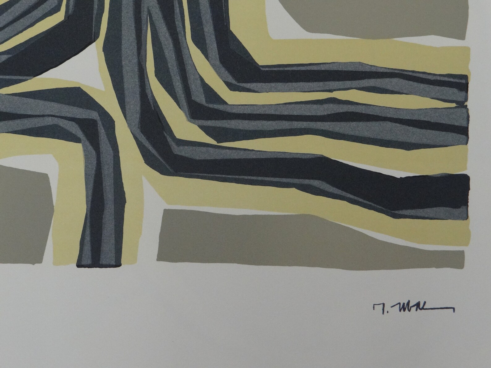 Raoul Ubac, Lithography, Abstract Art, Twists, Shapes and Colors ...