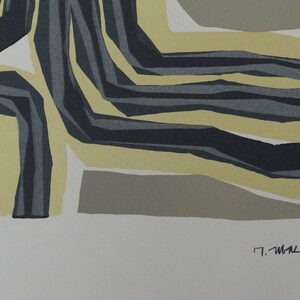 Raoul Ubac, Lithography, Abstract Art, Twists, Shapes and Colors ...