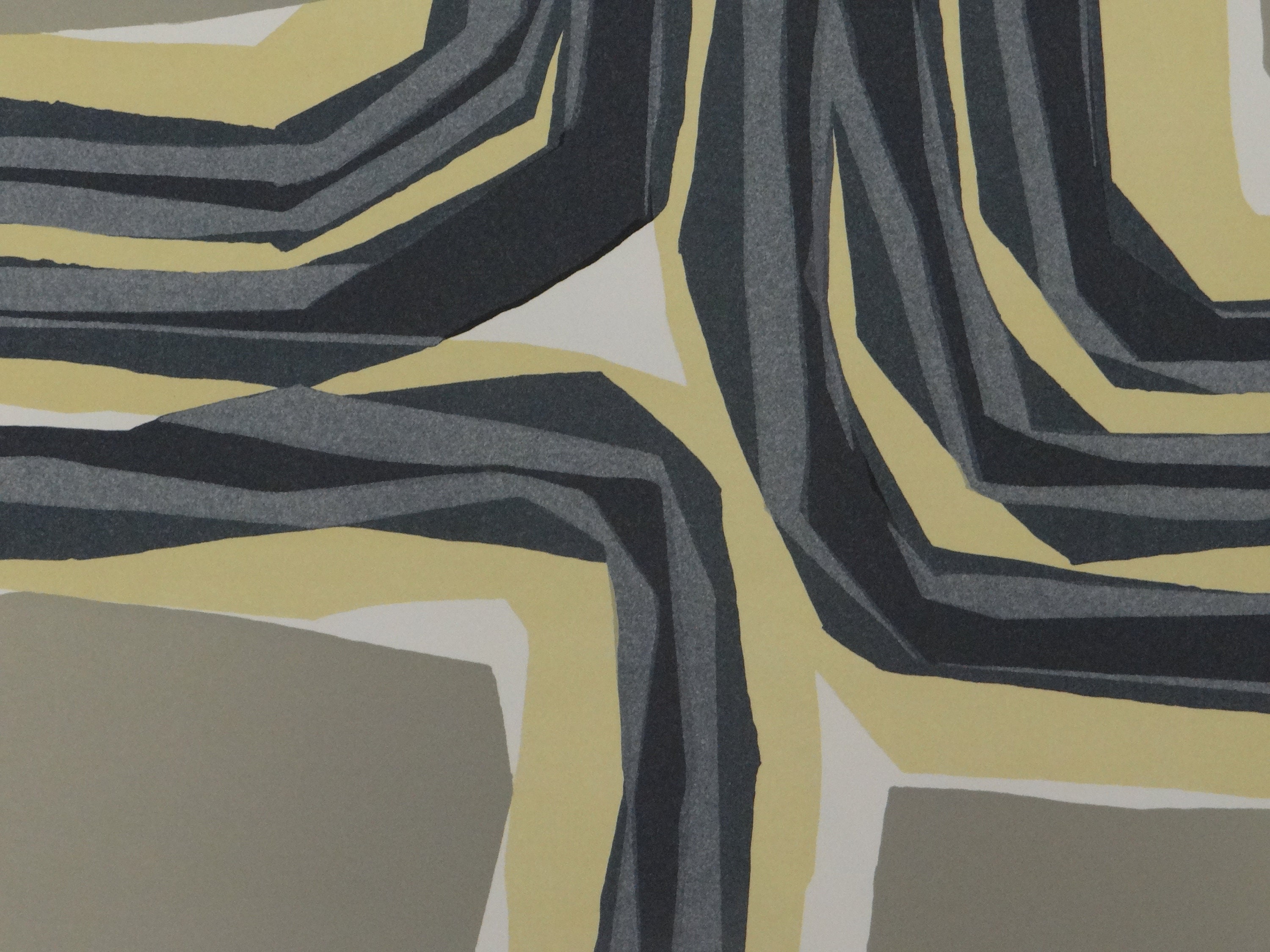 Raoul Ubac, Lithography, Abstract Art, Twists, Shapes and Colors ...