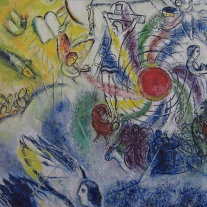 Marc Chagall, Museum Art Poster, Creation of the World, Biblical Story ...
