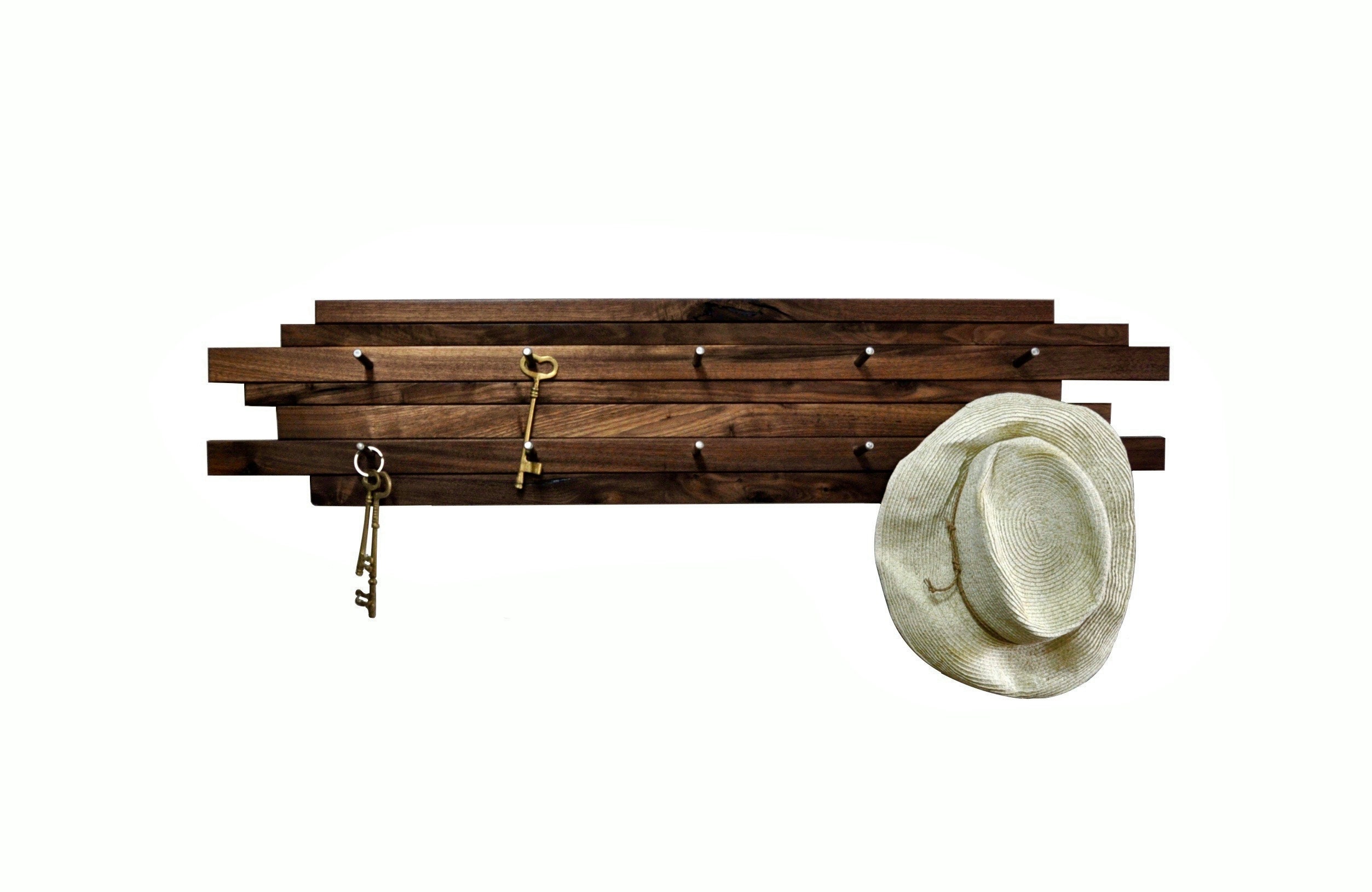 Modern Hat Rack, Modern Coat Rack, Mid Century Hat Rack, Mid Century ...