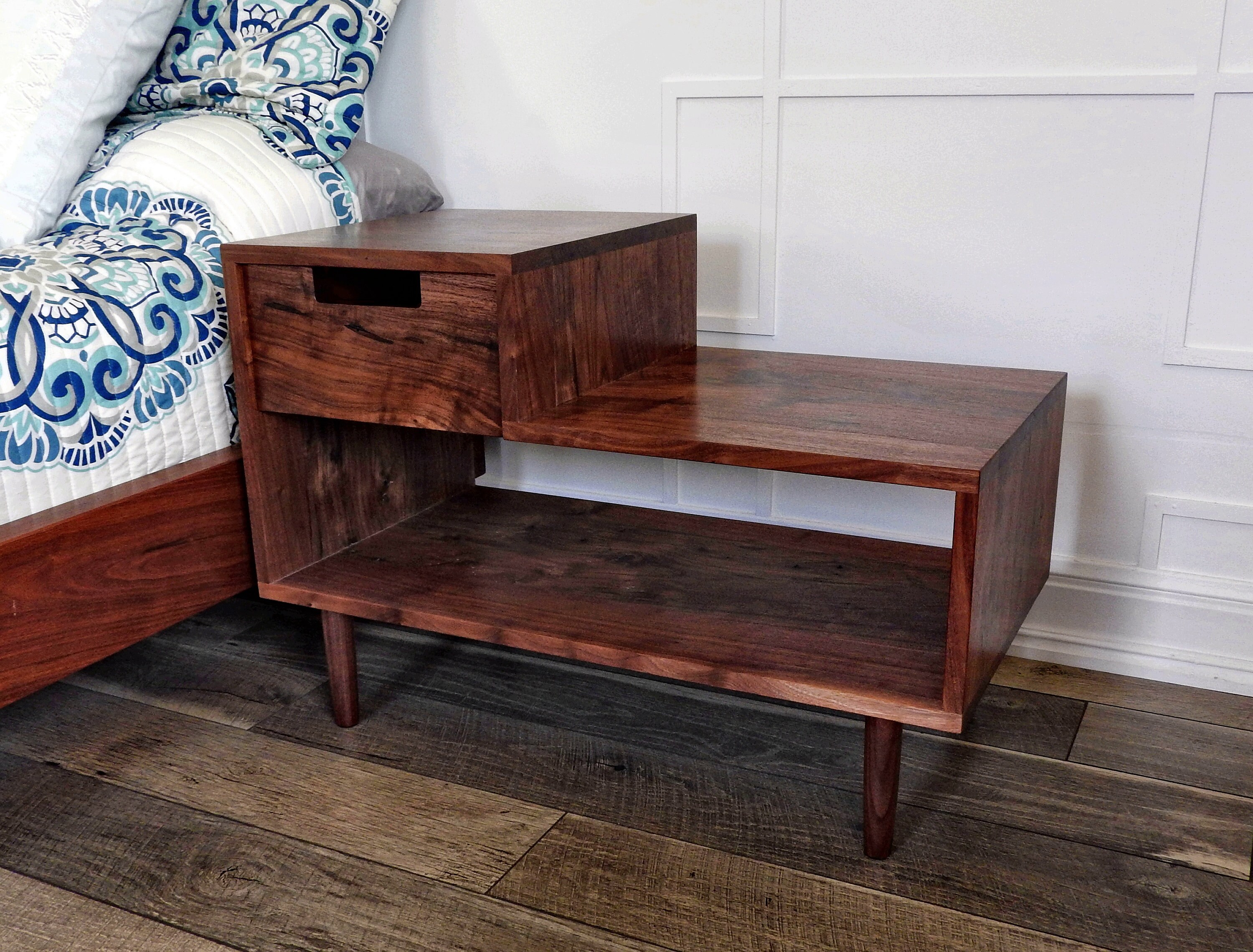 Mid Century Side Table Mid Century Table Modern Side Table | Etsy