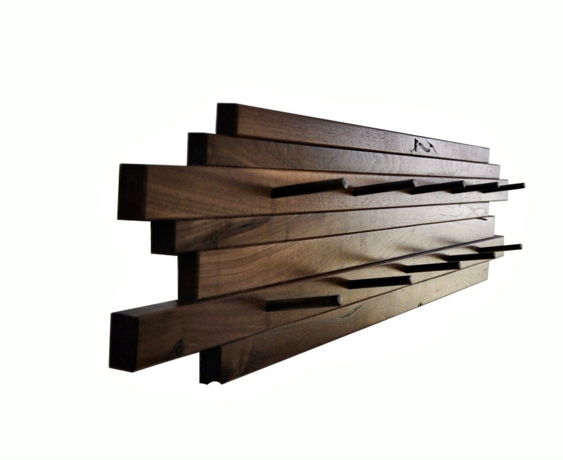 Modern Hat Rack, Modern Coat Rack, Mid Century Hat Rack, Mid Century ...