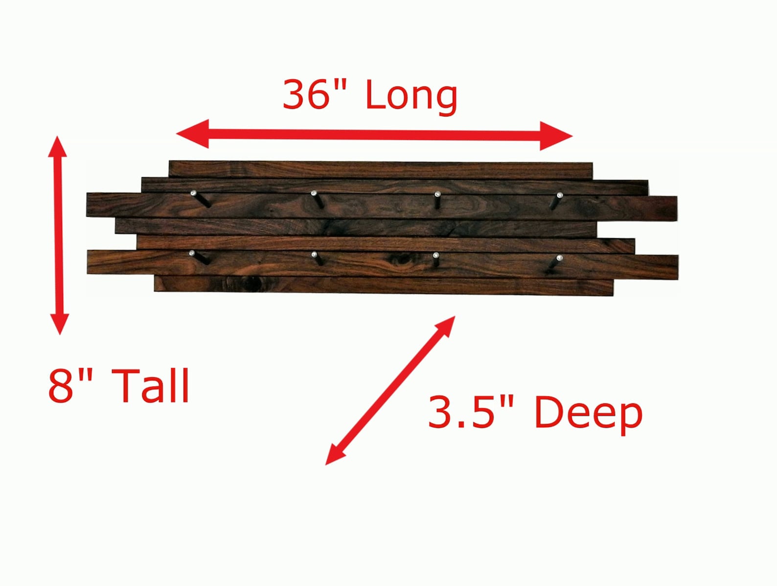 Modern Hat Rack Modern Coat Rack Mid Century Hat Rack Mid - Etsy