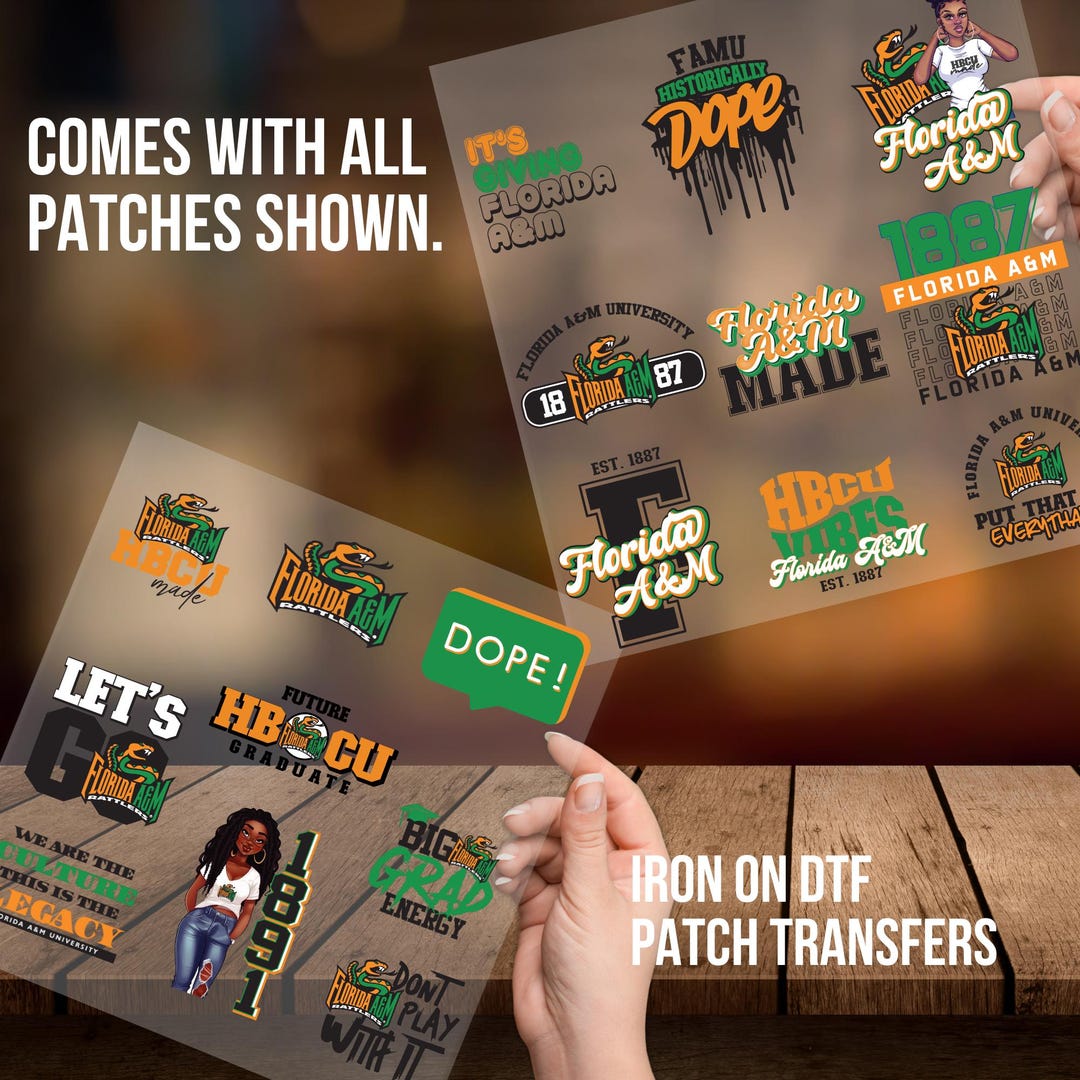 Patches for Jackets| Patch Party| Patch Kit| Patches Iron On| DTF ...